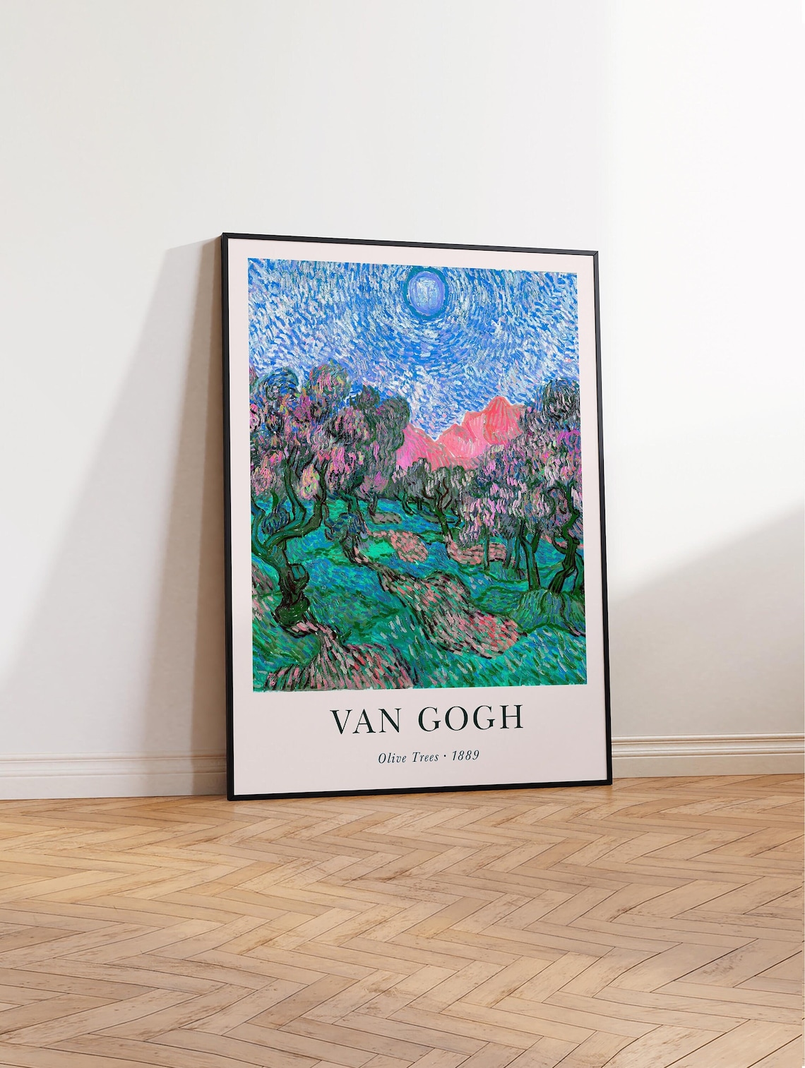 Vincent Van Gogh Print, Van Gogh Art Poster, Van Gogh Olive Trees, Van ...