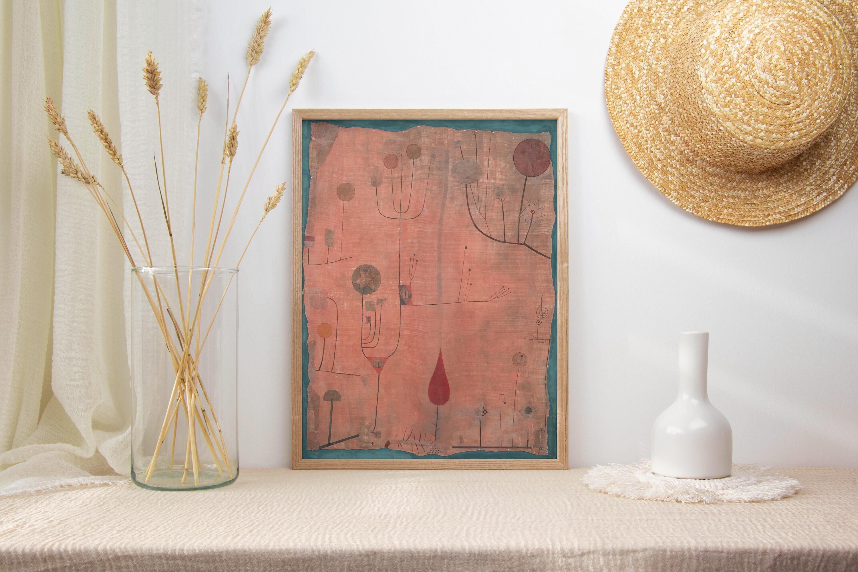 Paul Klee Art Poster Abstract Print Abstract Art Fruits on - Etsy