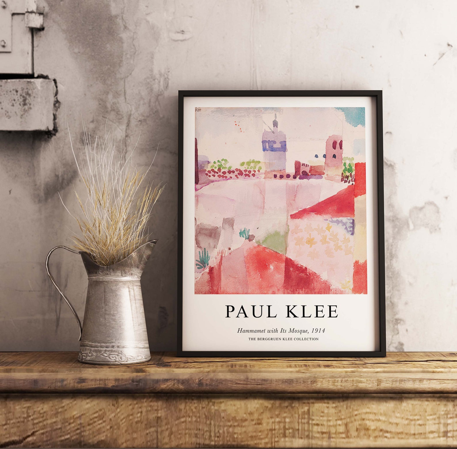 Paul Klee Art Poster Abstract Print Abstract Art Hammamet - Etsy UK