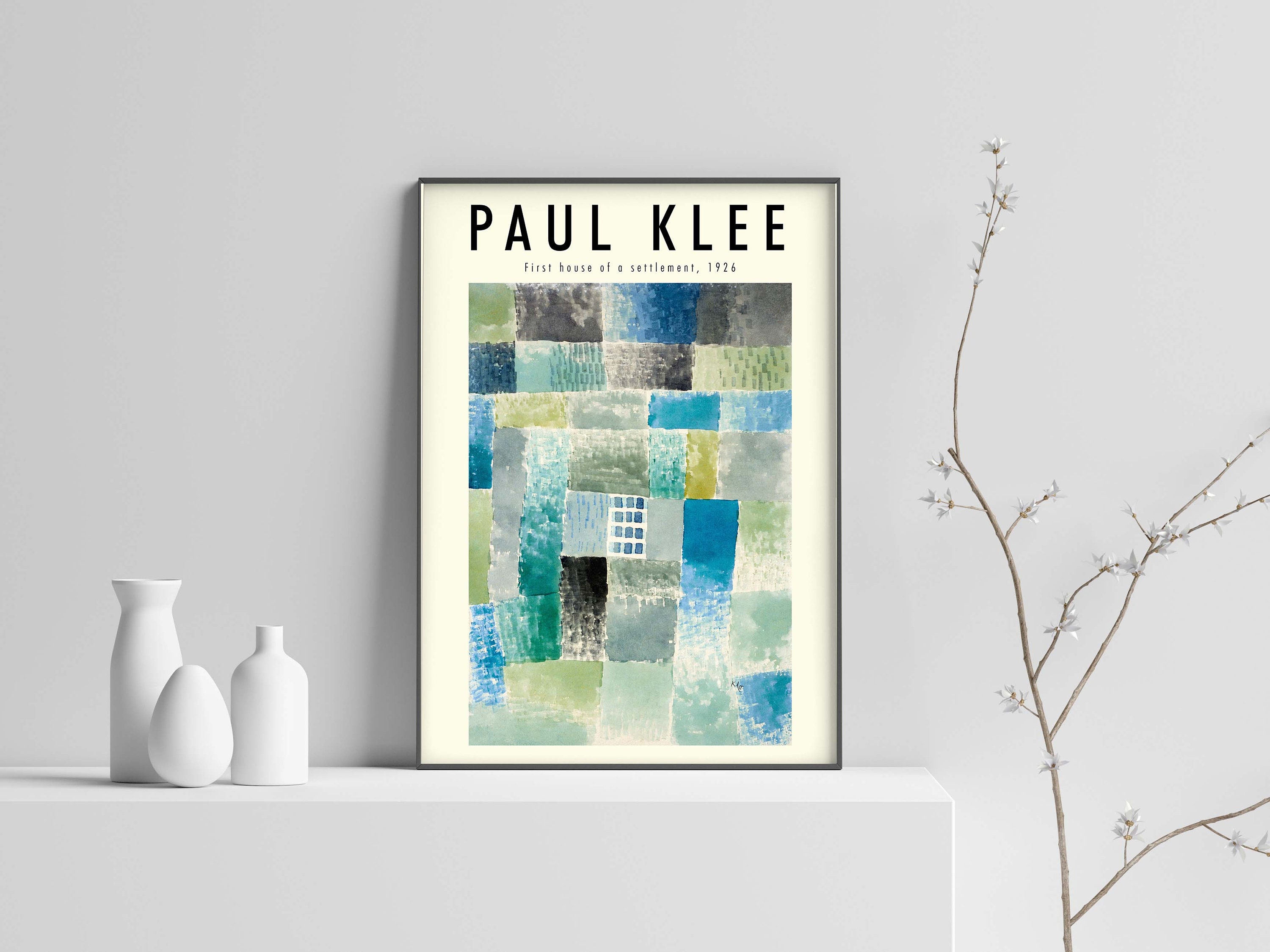 Paul Klee Art Poster, Abstract Print, Abstract Art, Klee Poster, Modern ...