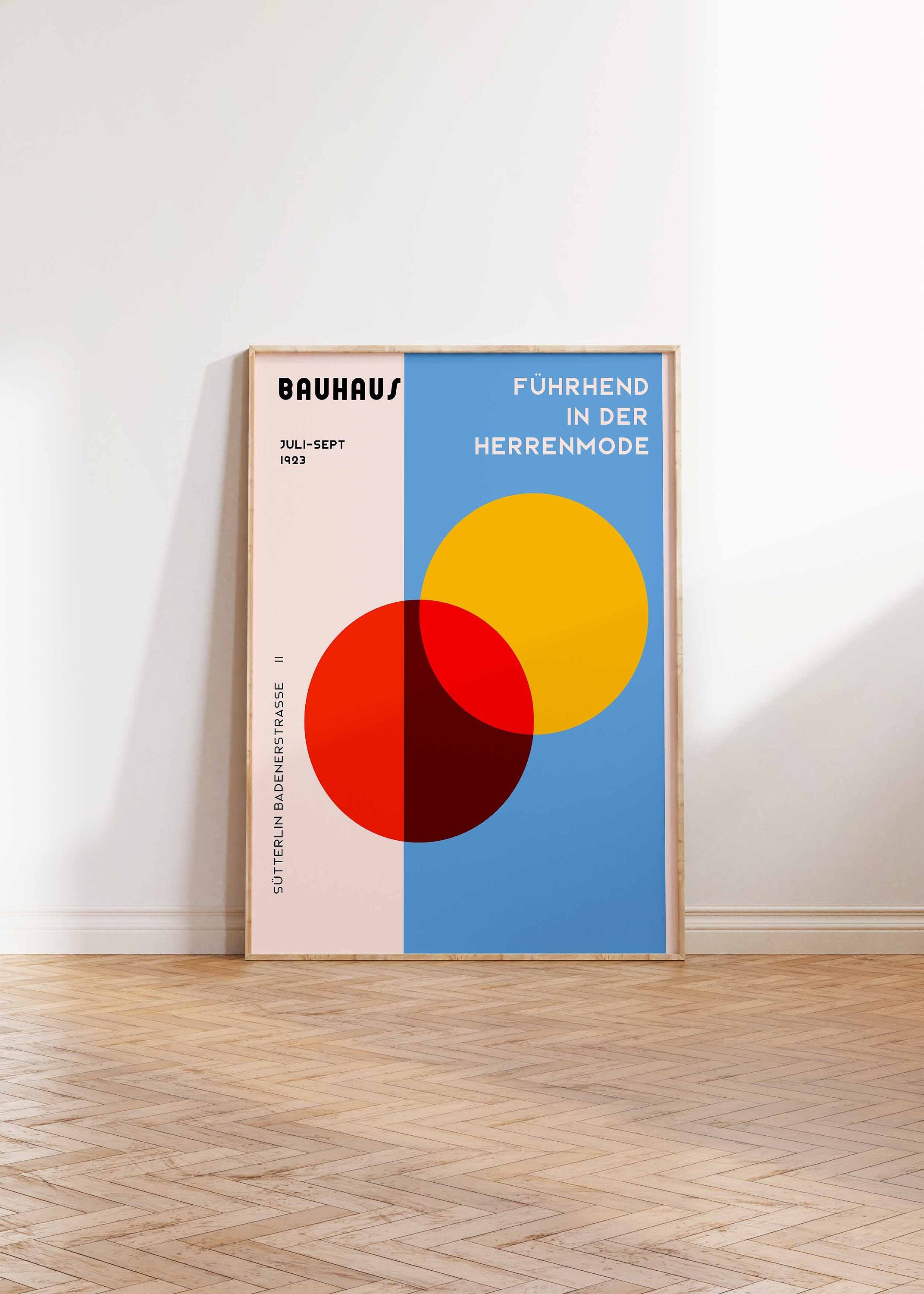 Modern Bauhaus Poster