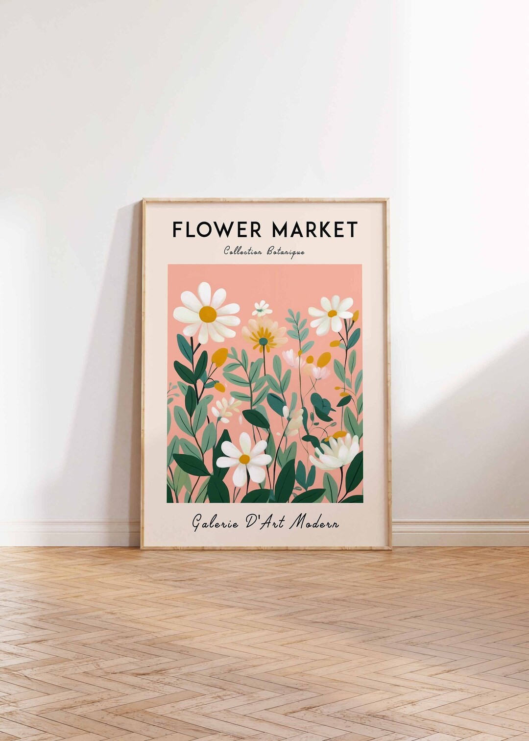Flower Market Poster, Flower Market Print, Botanical Print, Flower Wall ...