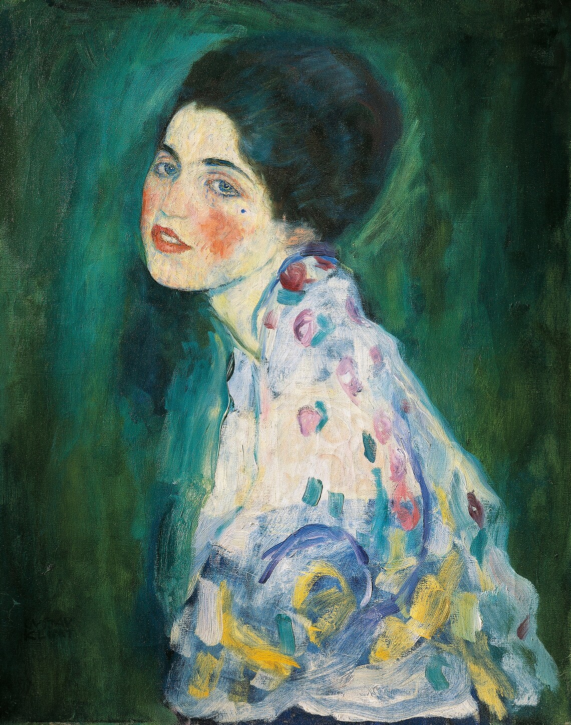 Portrait of a Lady by Gustav Klimt, Klimt Art Print, Klimt Art, Klimt ...