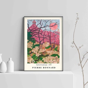 Pierre Bonnard Print, Bonnard Art Print, Bonnard Floral Poster, Bonnard ...