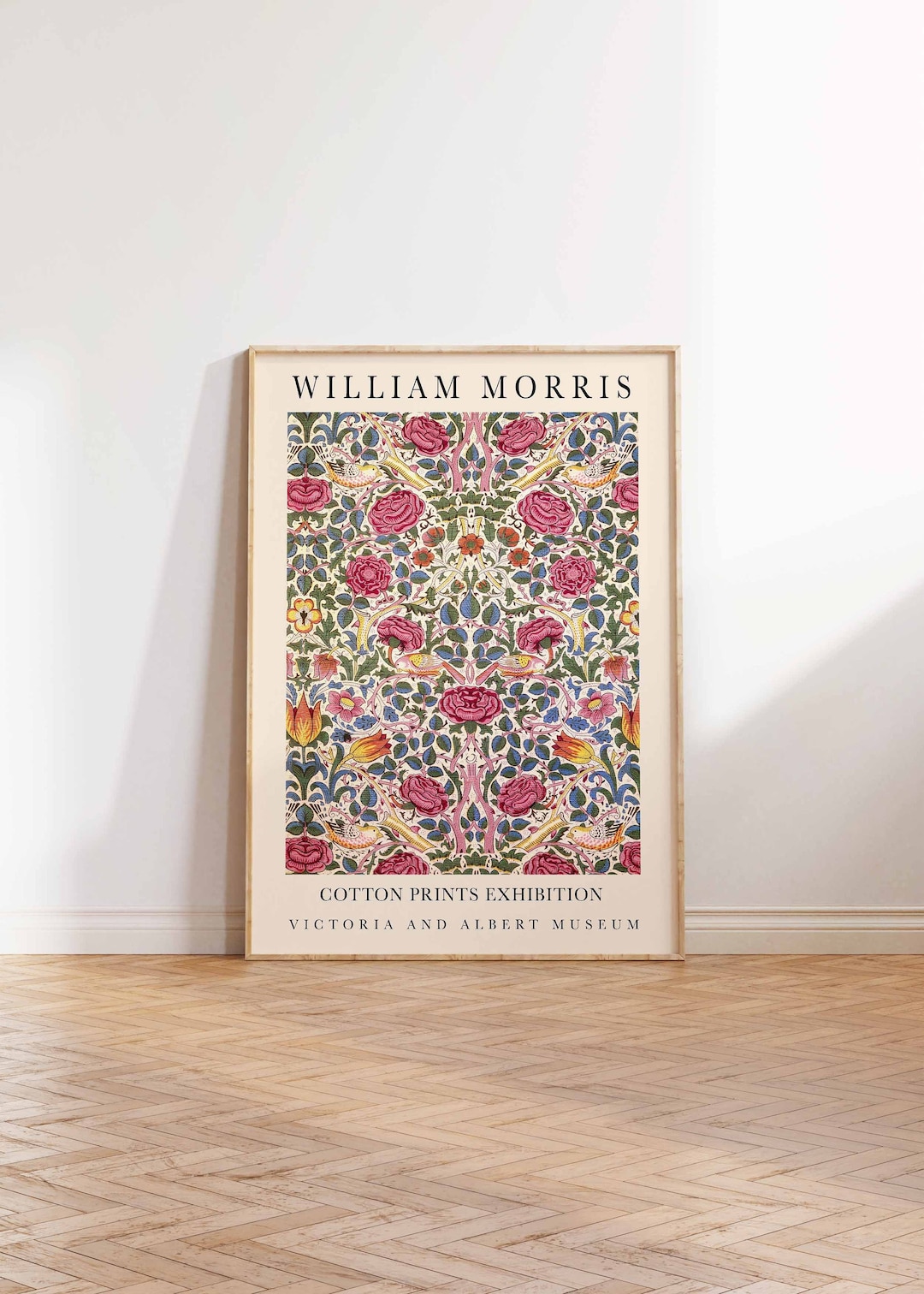 William Morris Art Print, Vintage Morris Print, Morris Rose Print ...
