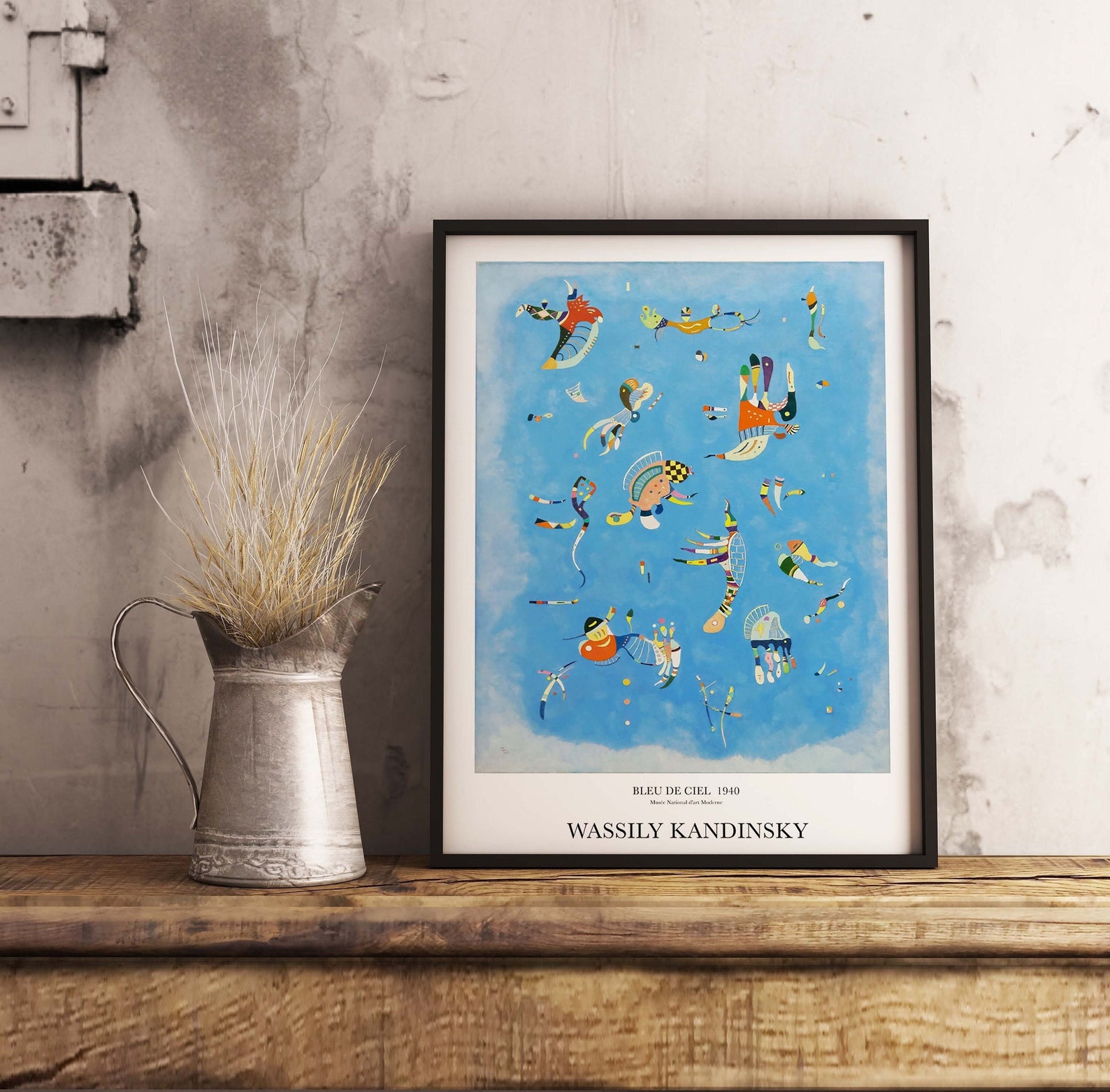 Kandinsky Exhibition Poster Abstract Art Wassily Kandinsky | Etsy