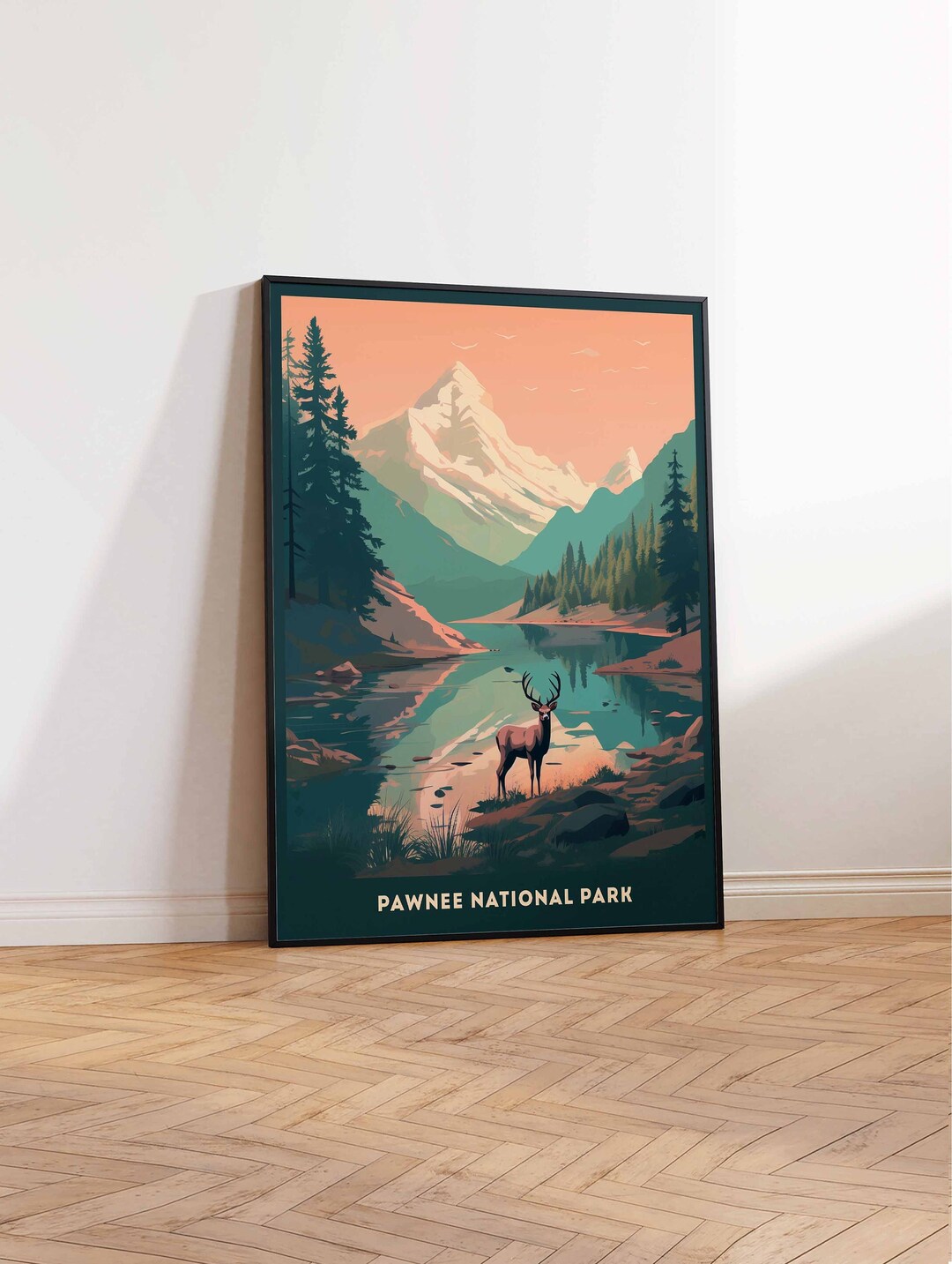 Vintage Poster, Pawnee National Park, Pawnee Art Print, Vintage Travel ...