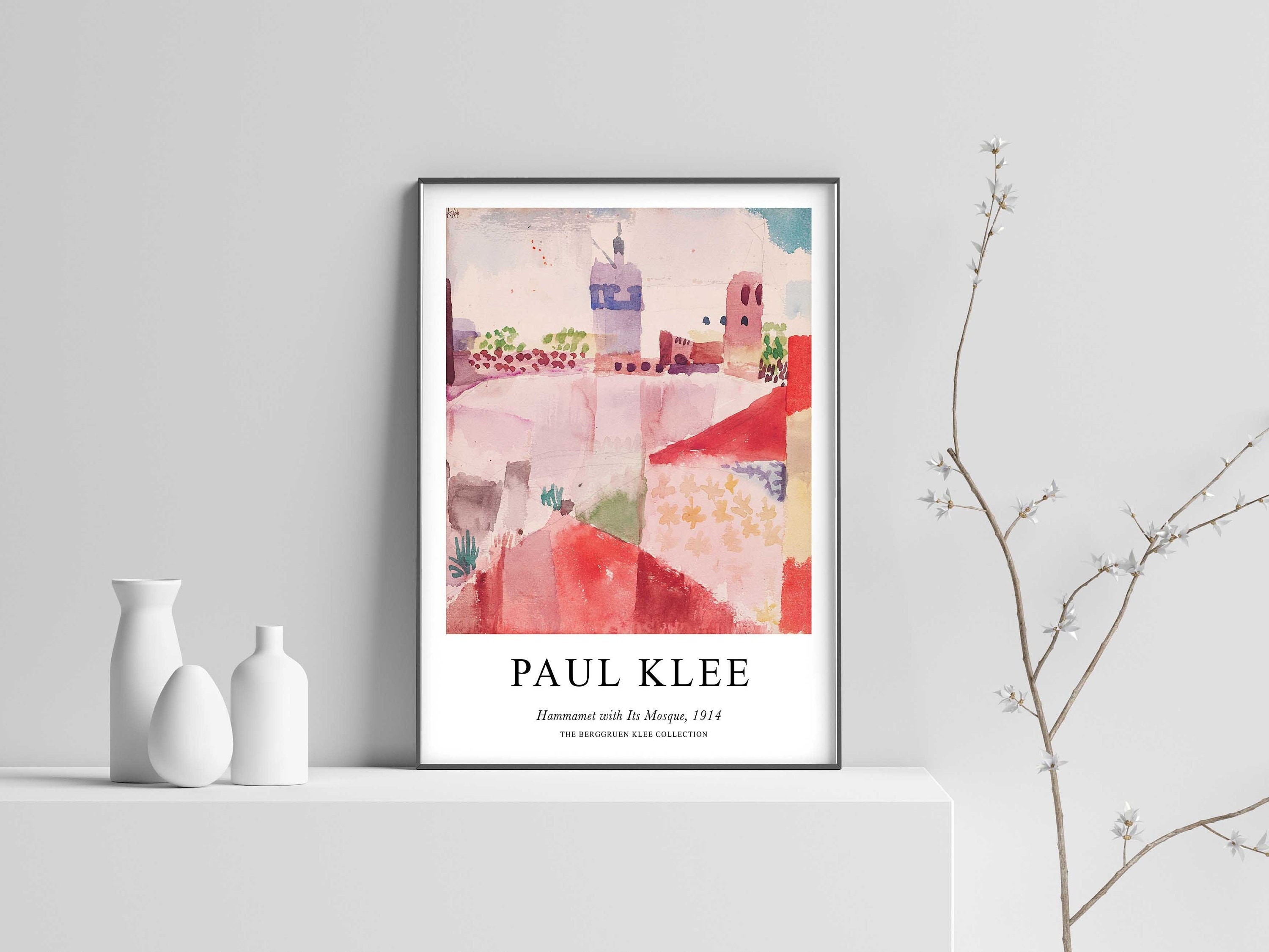 Paul Klee Art Poster Abstract Print Abstract Art Hammamet - Etsy UK