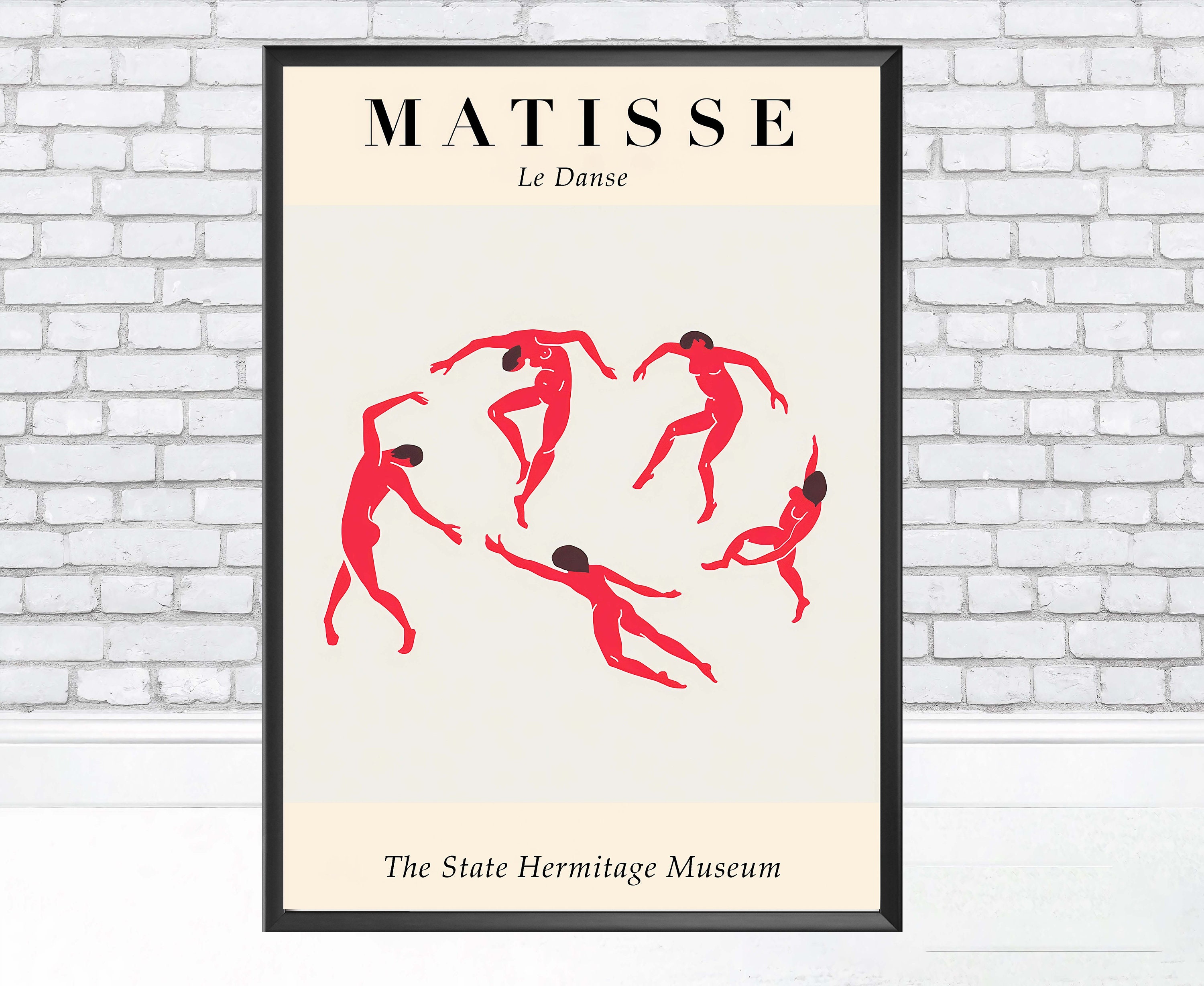 Henri Matisse Le Danse Exhibition Poster Matisse the Dance - Etsy