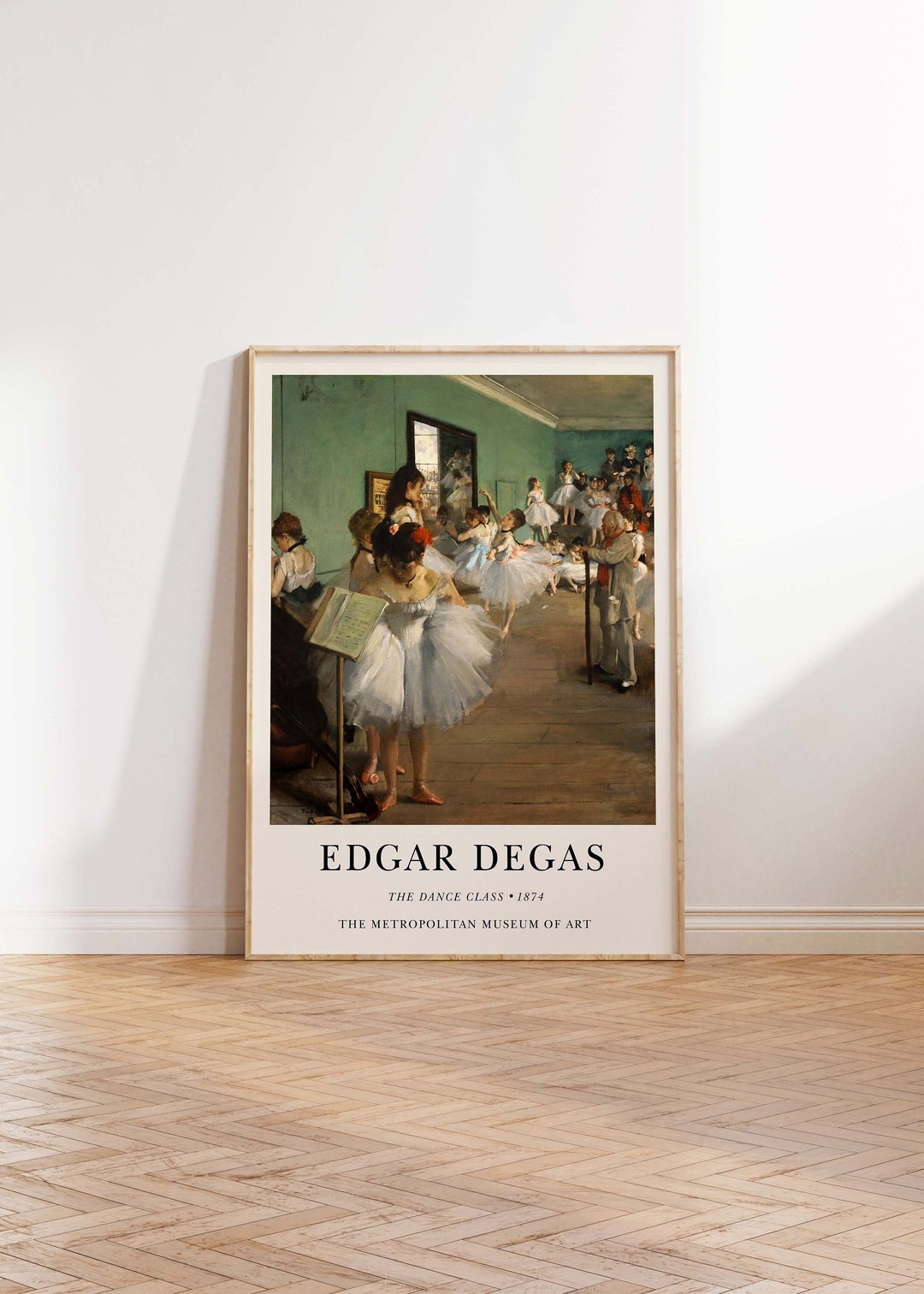 Degas Art Print, Degas the Dance Class, Vintage Art Print, Degas ...