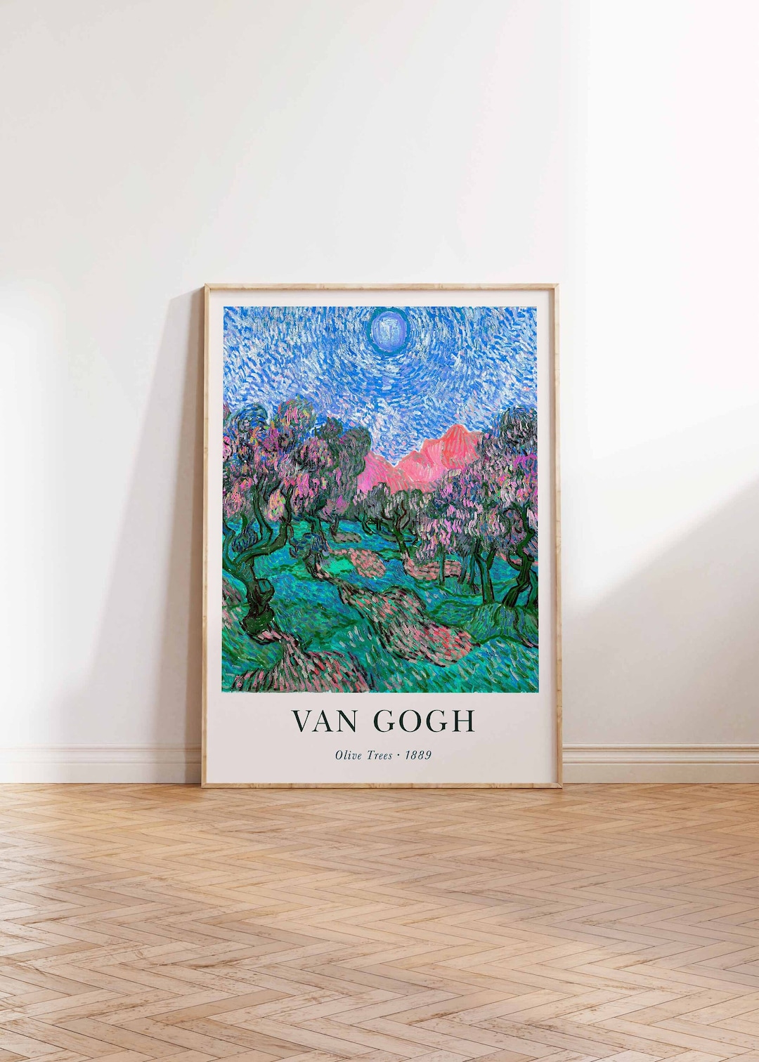 Vincent Van Gogh Print, Van Gogh Art Poster, Van Gogh Olive Trees, Van ...