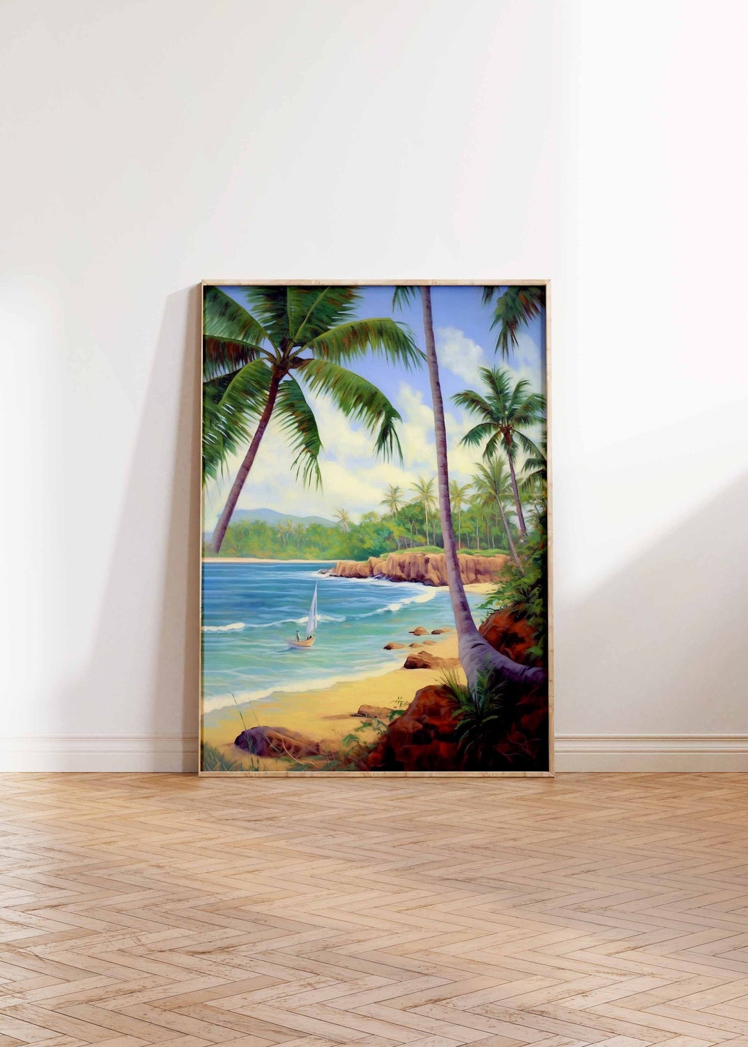 Caribbean Poster, Caribbean Wall Art, Tropical Decor, Jamaica Poster ...