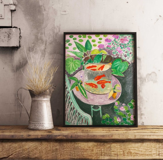 Goldfish Painting Matisse