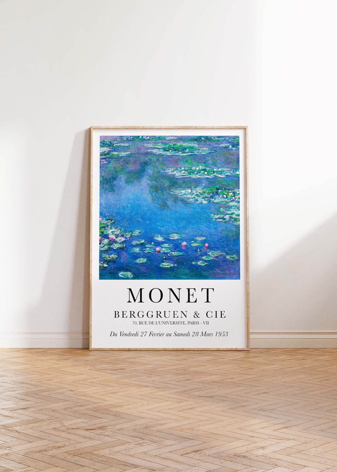 Claude Monet Water Lilies Monet Floral Poster Monet Art Poster Monet ...