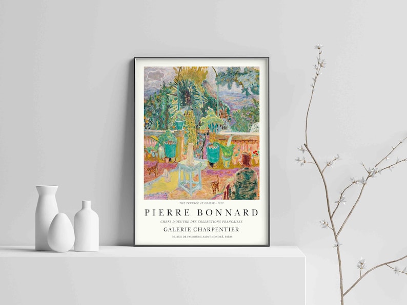 Pierre Bonnard Print Bonnard Art Print Bonnard Floral - Etsy