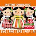 10 Mexican Doll SVG, mexican maria doll, rag doll svg, mexican doll ...