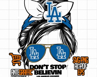 La Dodgers Svg - Etsy