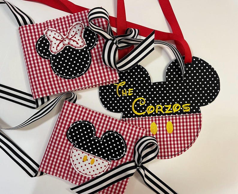 Magical Ears Stroller Tag and Autograph Books in Classic Colors - Etsy