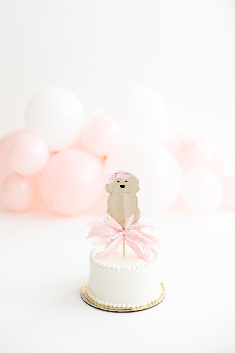 Golden Doodle Cake Topper - Etsy