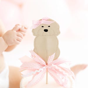 Golden Doodle Cake Topper - Etsy