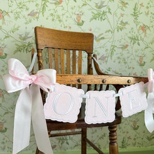 ONE Highchair Banner Scallop - Etsy
