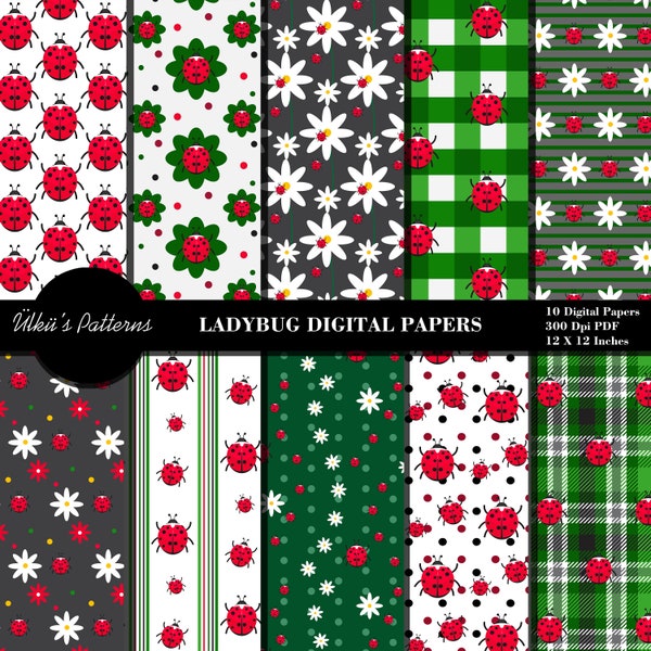Ladybug Papers - Etsy