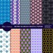 Retro Seamless Digital Papers,art Deco Pattern Digital Papers,retro ...