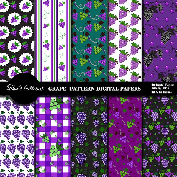 Grapes Wallpaper - Etsy