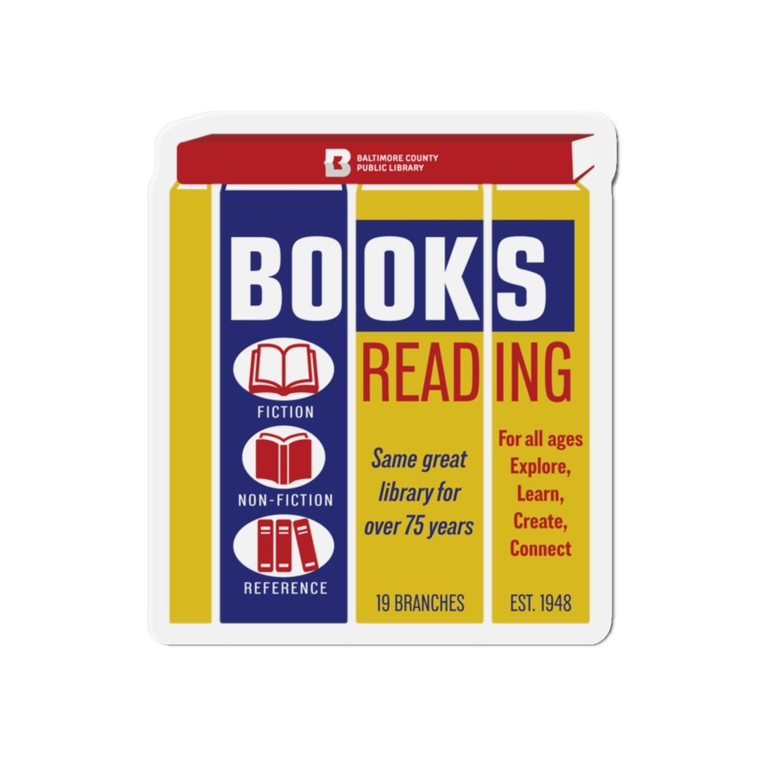 Old Bae Books Die-cut Magnet - Etsy