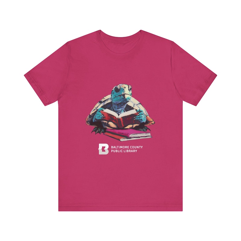 Turtle Reading Tee Shirt - Etsy