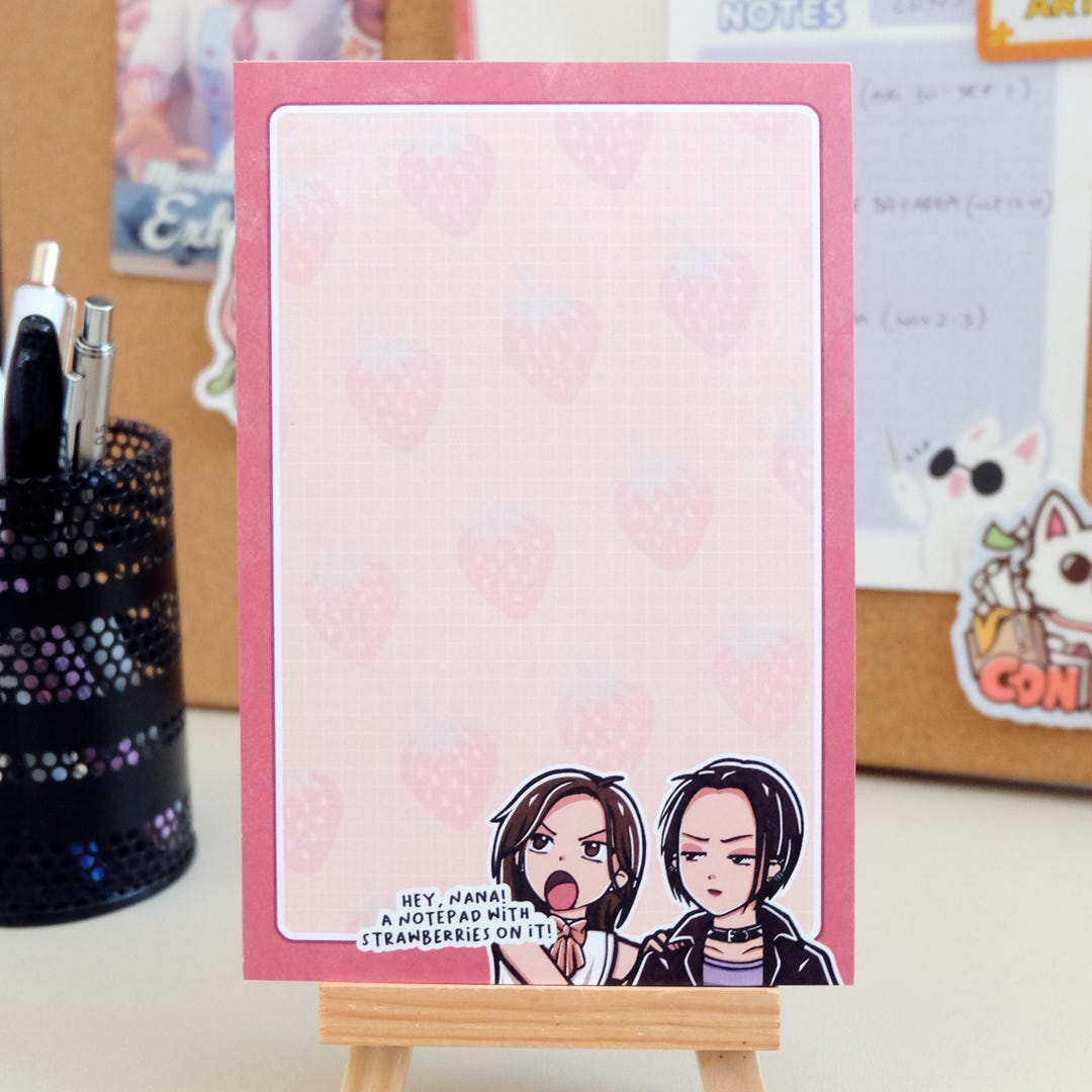 Anime Notepads: Nana (50 PAGES, NON-STICKY) - Etsy