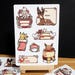 Poke Gift Labels (set of 2 Sheets) - Etsy