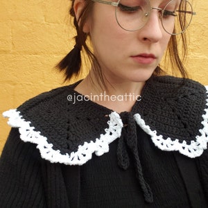 The Sabrina Collar Crochet Pattern & Lookbook, English, Intermediate ...