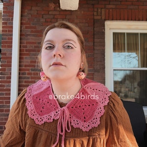 The Sabrina Collar Crochet Pattern & Lookbook, English, Intermediate ...