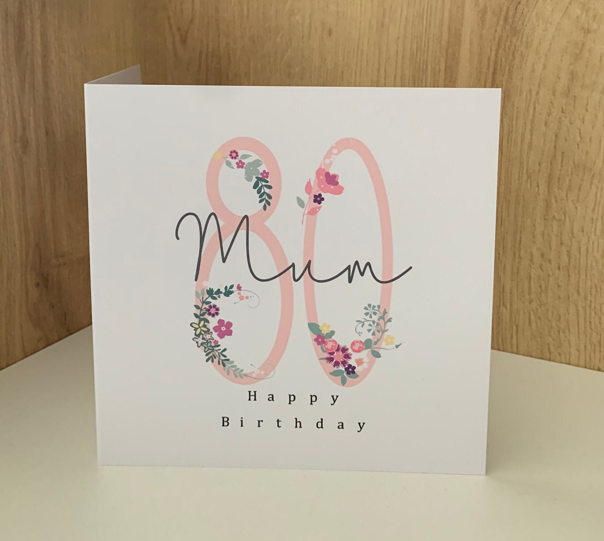 80th Birthday Card for Mum - Etsy UK