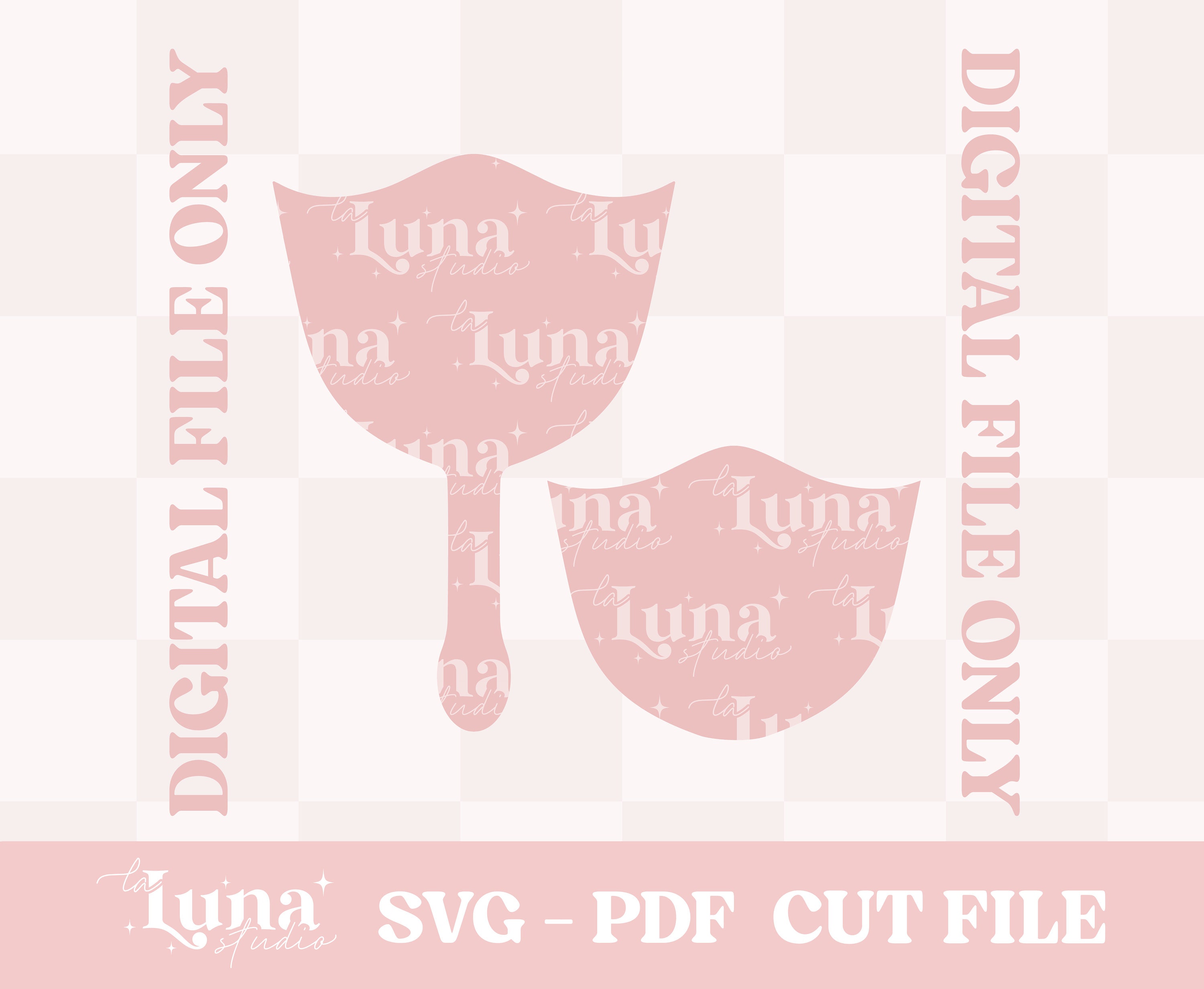 Lash Tech Photo Paddle Prop, Laser Cut File SVG for Glowforge, Thunder ...