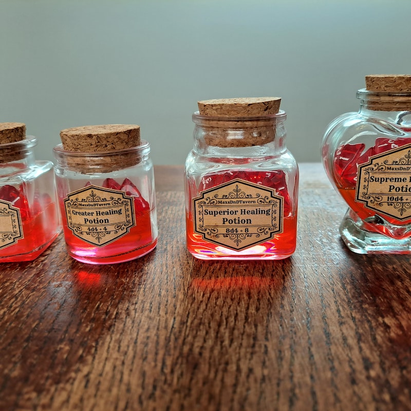 D20 Dice Roller Potion - Etsy