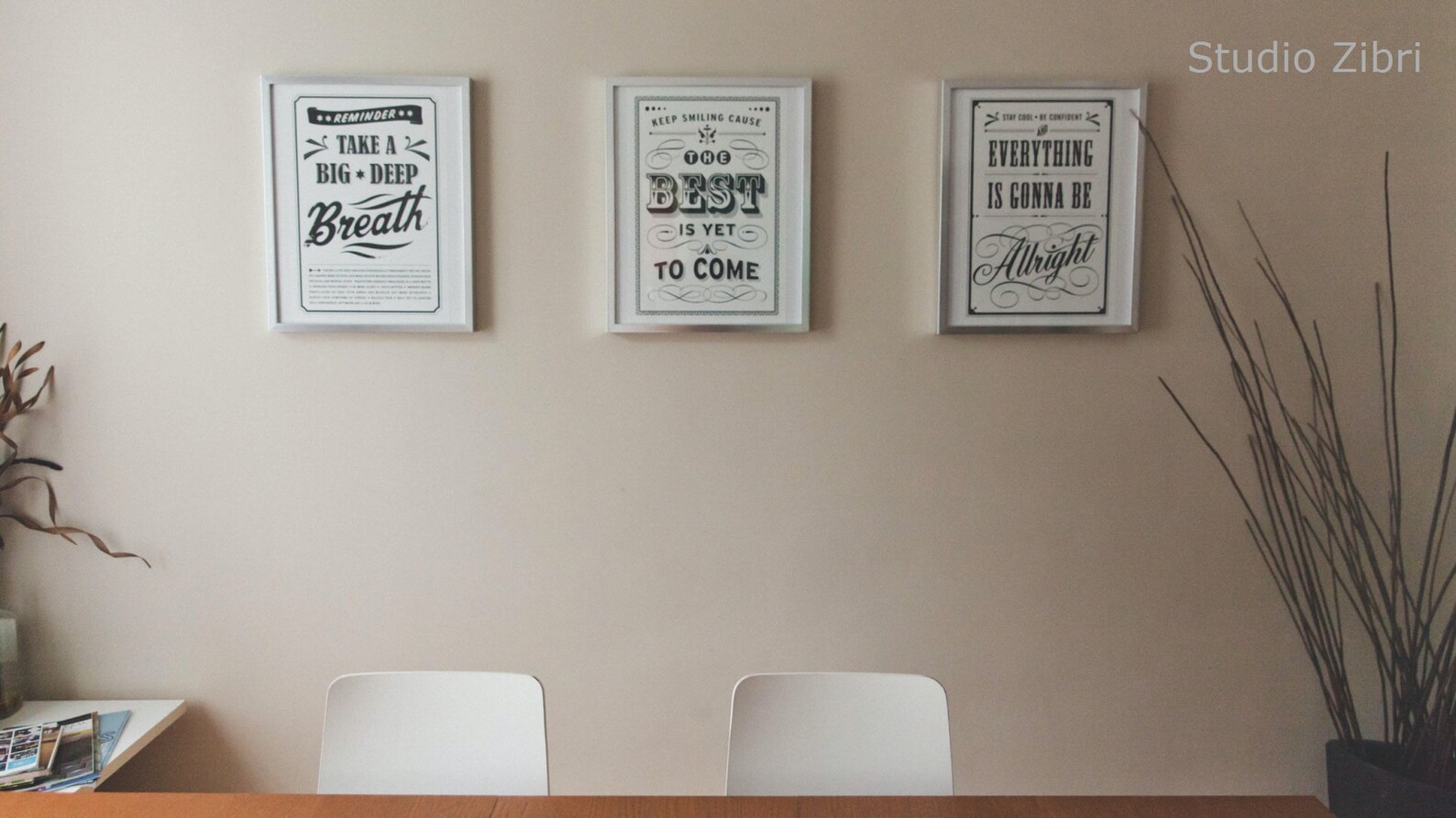 Gallery Wall Zoom Background Pack II | Instant Download | Virtual ...