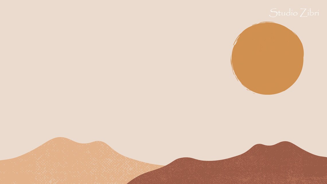 Boho Zoom Background Pack for Online Meetings, Virtual Background ...