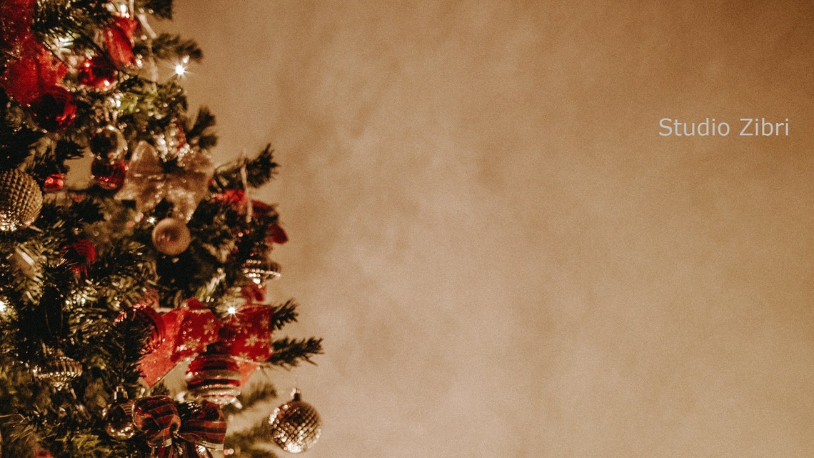 Christmas Zoom Background Pack, Instant Download, Virtual Backgrounds ...