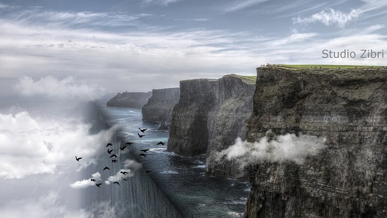 Fantasy Landscape Zoom Background Pack, Instant Download, Virtual ...