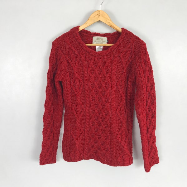 Irish Wool Sweater - Etsy