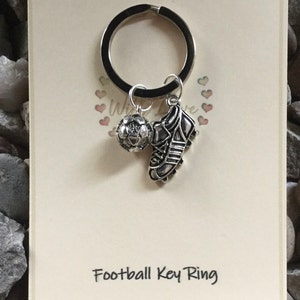 Keyring, Football Key Ring. Football Keyring. Football Fan Key Ring ...