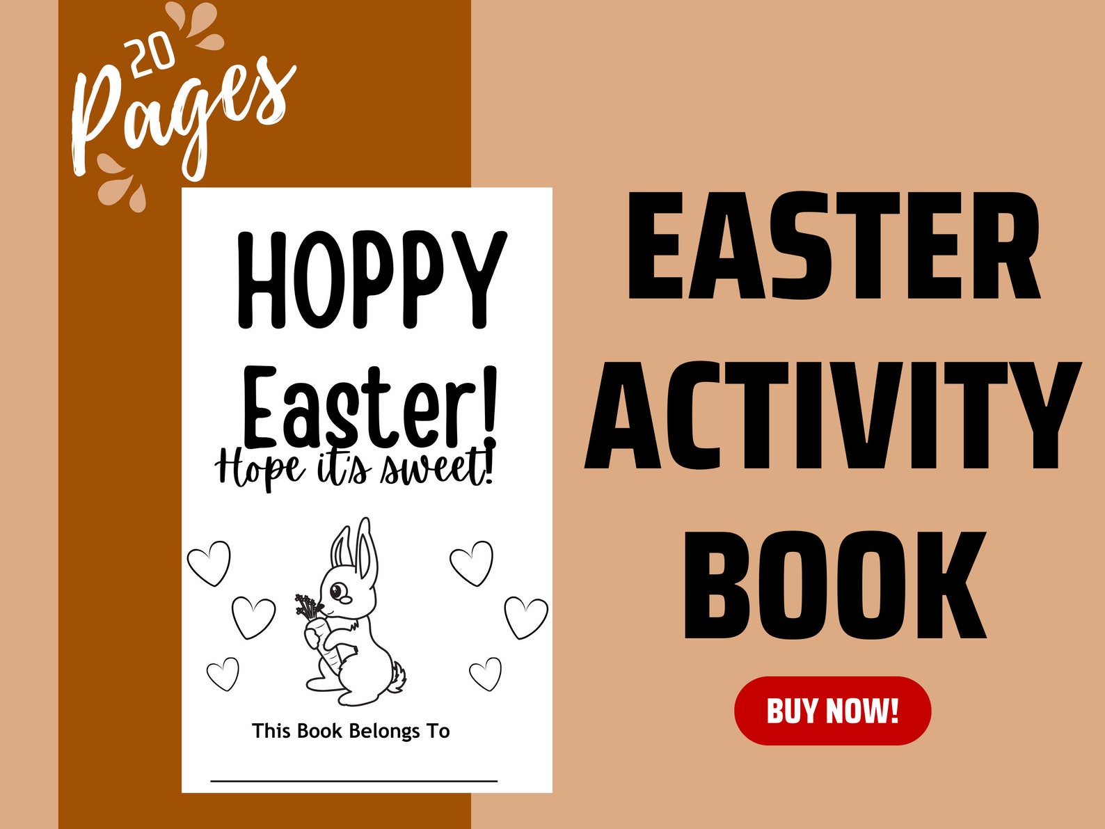 Easter Coloring Pages, Quick and Easy Printable PDF Activity for Kids ...