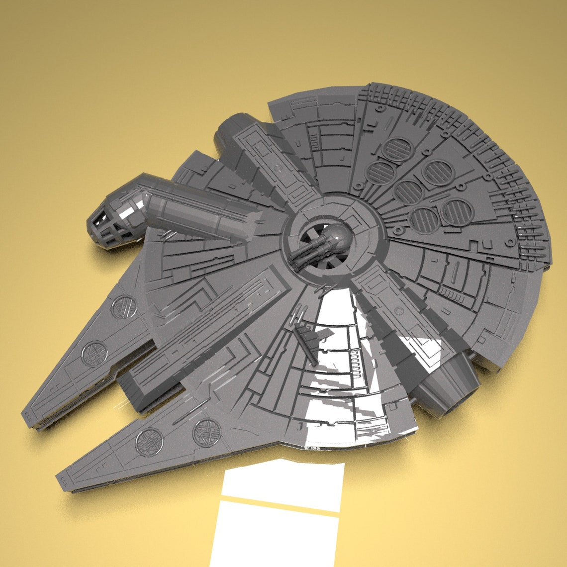 Millennium Falcon 3D Print Model STL File for 3D PrinterHigh | Etsy