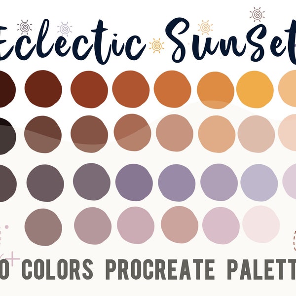 Eclectic Color Palette - Etsy