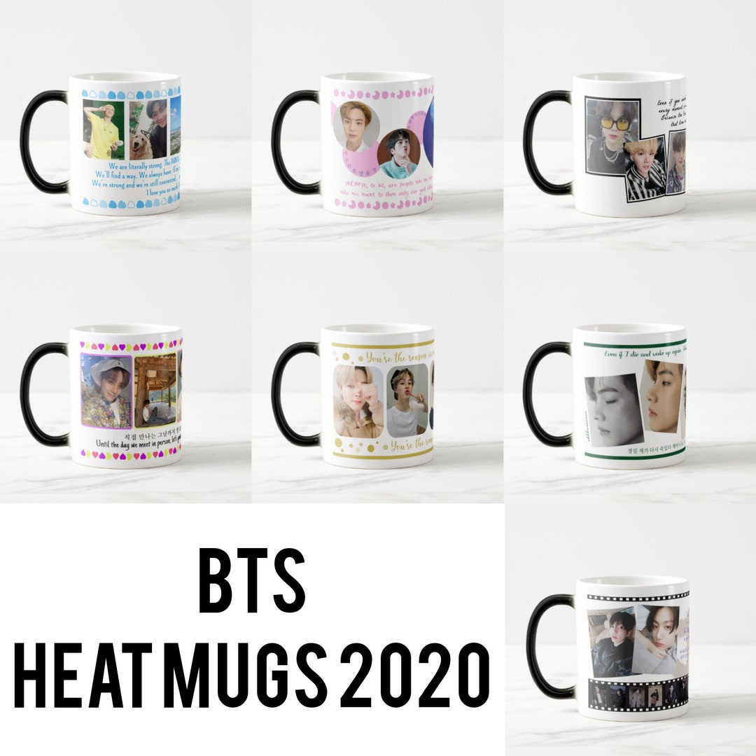 BTS Heat Mugs - 2020 Edition - Etsy
