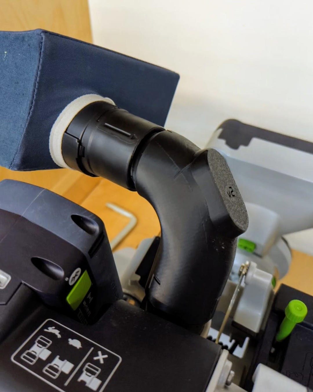 Angle Adapter for Cleantec Hose - Angle Adapter for Dust Bag - Festool ...
