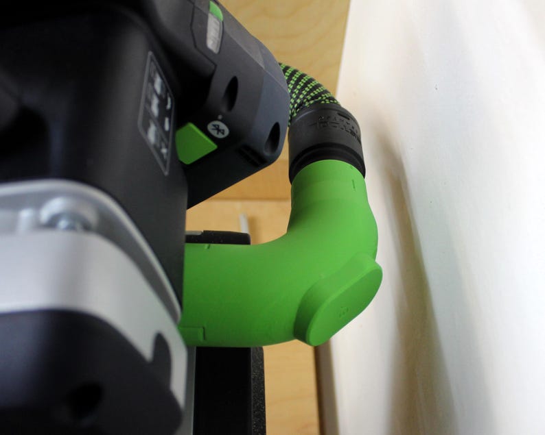 Angle Adapter for Cleantec Hose - Festool KSC 60 Cordless Kapex - D27 ...