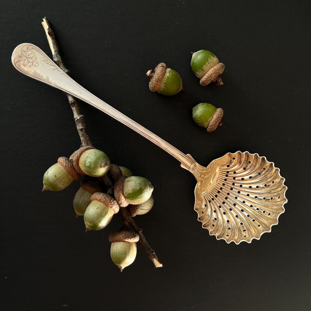 Antique Sugar Sifting Spoon - Etsy